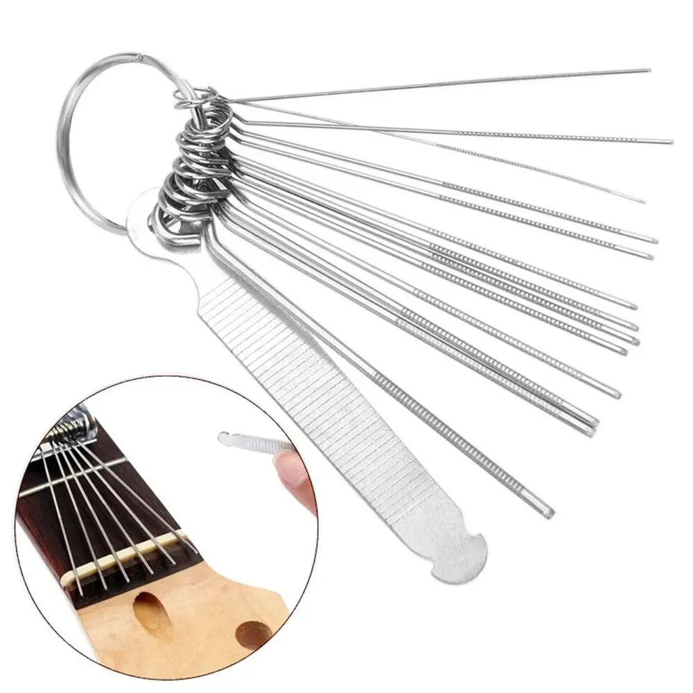 1Set-Professional-Guitar-Nut-Slotting-File-Kit-DIY-Slot-Filing-Set ...