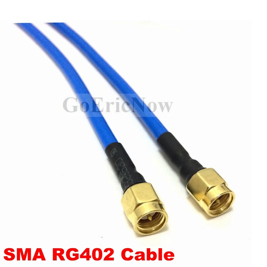 10-pcs-RF-Coaxial-Pigtail-SMA-Male-to-Male-Semi-rigid-RG402-Cable ...