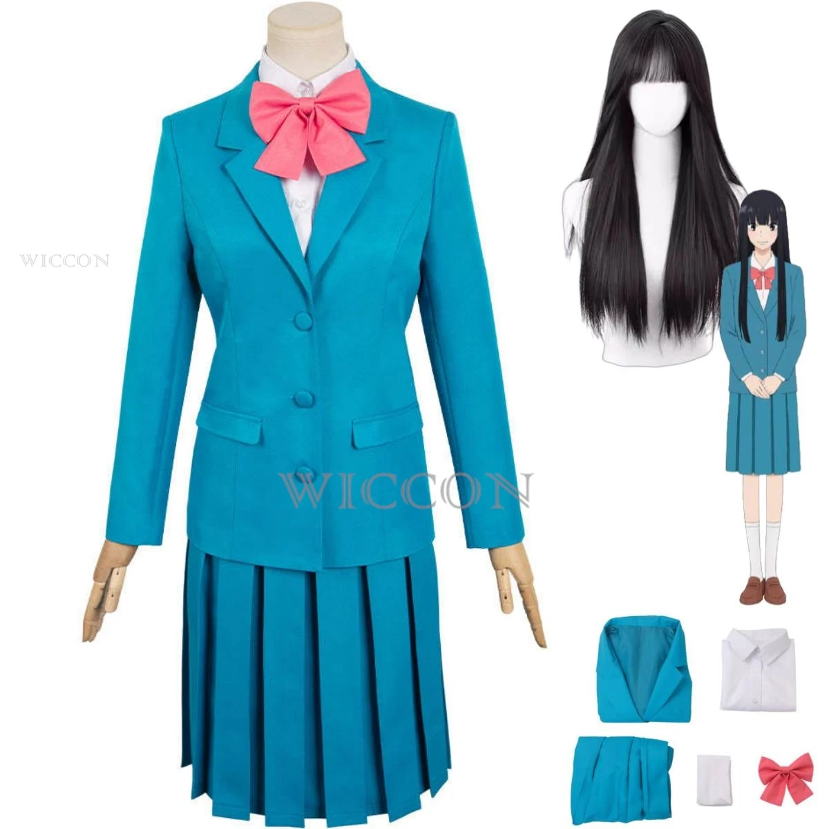 Anime-Kimi-Mi-Todoke-Season-3-Kuronuma-Sawako-Cosplay-Costume-From-Me ...