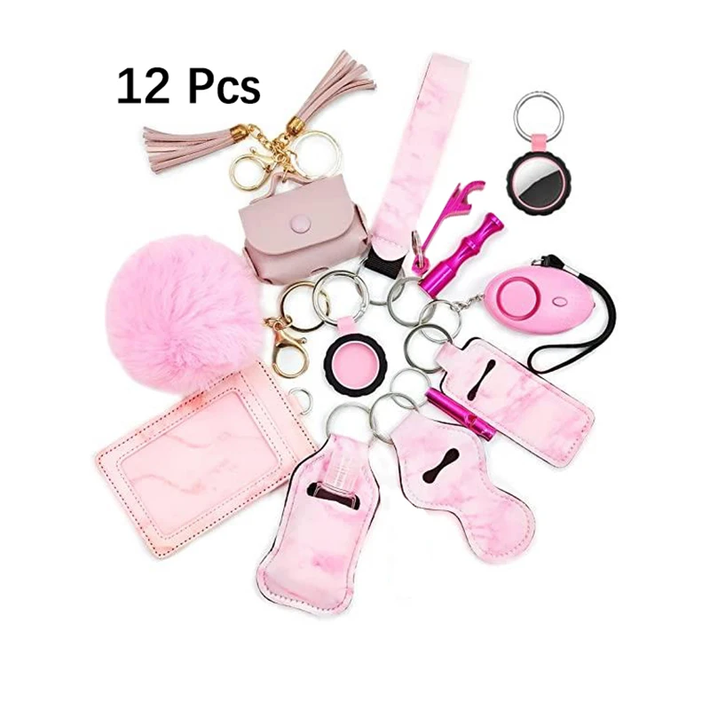 12pcs-Safety-Keychain-Set-For-Women-Self-Defense-Key-chain-Set-with ...