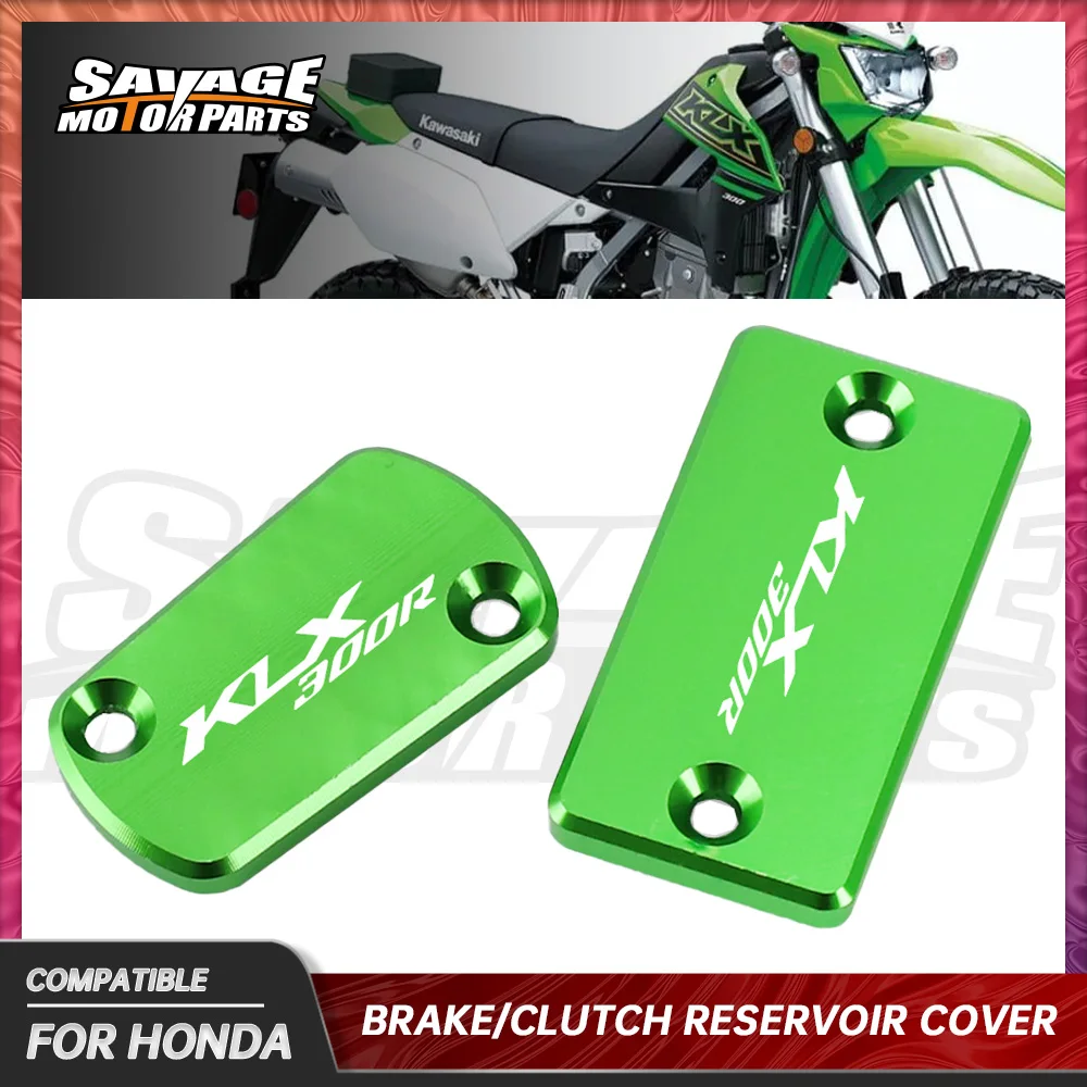 KLX300R 2021 Front Rear Brake Reservoir Cover For KAWASAKI KLX 300R ...