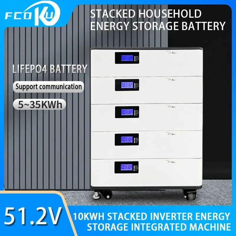 New-Stacked-household-energy-storage-battery-25KWh-solar-power ...