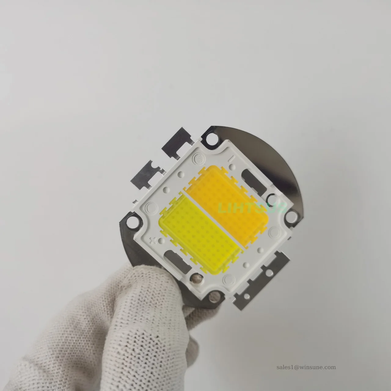 100W-LED-COB-Beads-Chip-Warm-Cold-White-For-2-eyes-4-Eyes-COB-Audience ...