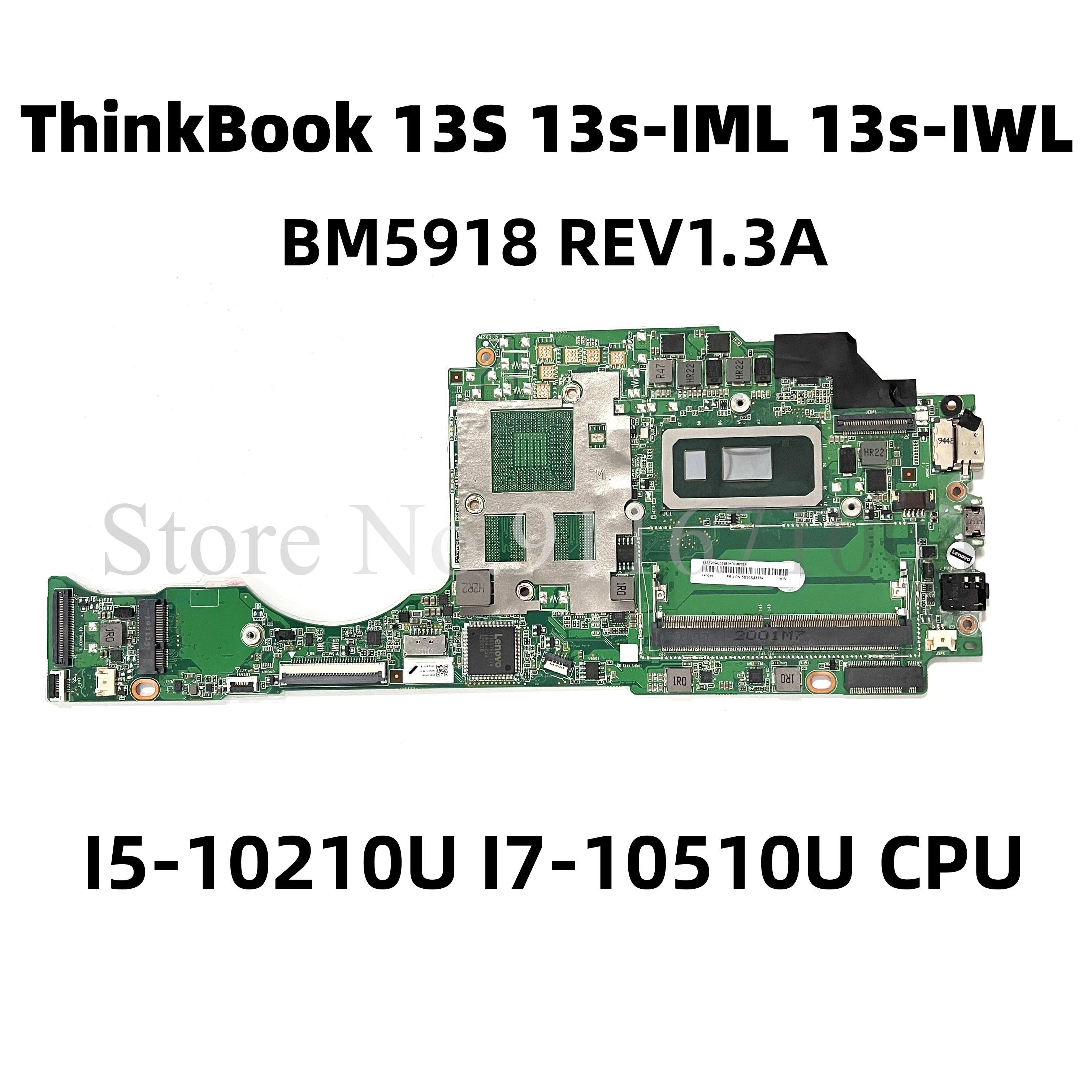 BM5918-REV1-3A-For-Lenovo-ThinkBook-13S-13s-IML-13s-IWL-Laptop ...