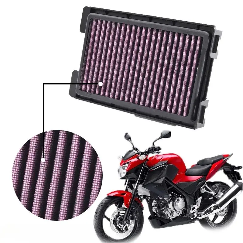 Motorcycle-High-Flow-Air-FilterFor-Honda-CBR300R-CB300F-CBR250R-CB250F ...