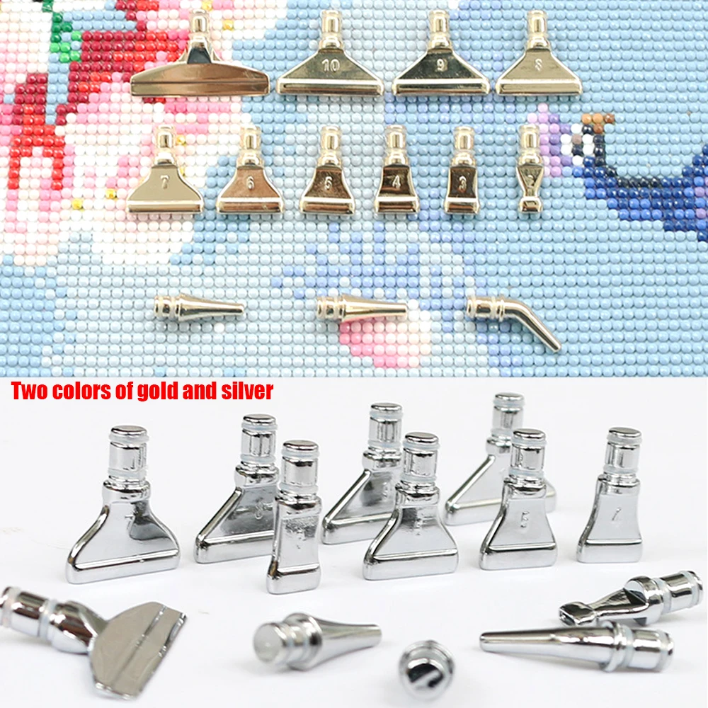 Diamond-Drawing-Tool-Dot-Drill-Pen-Head-DIY-Silver-Stainless-Steel ...