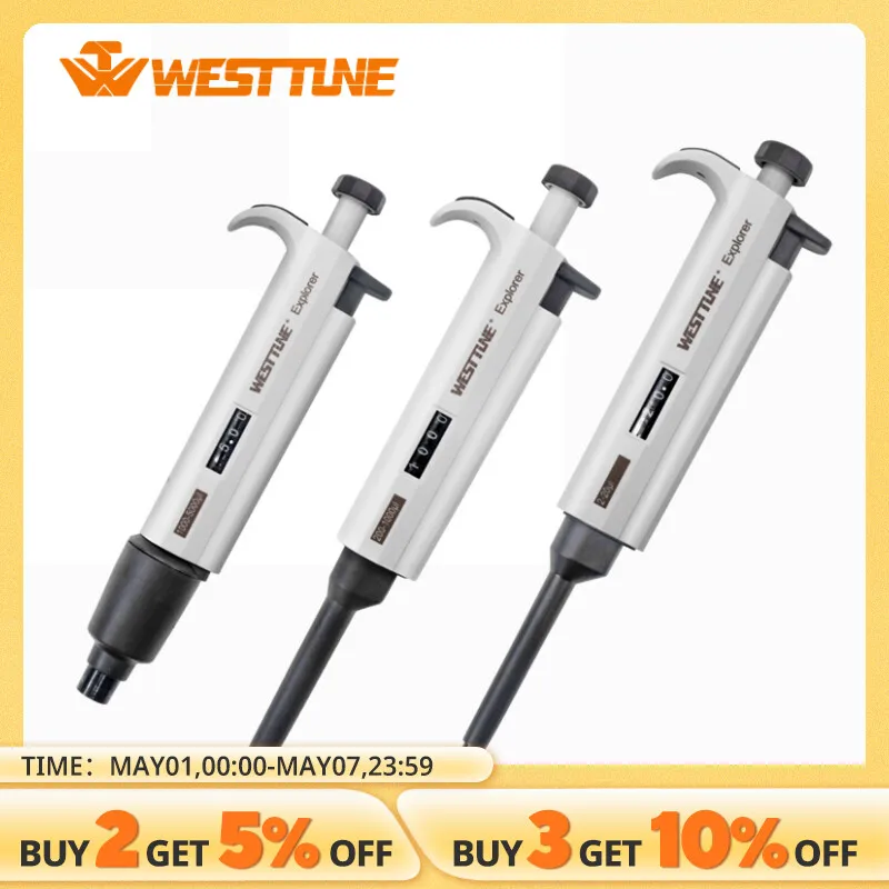 WESTTUNE-Laboratory-Micro-Pipette-Gun-Lab-Single-Channel-Pipettor ...