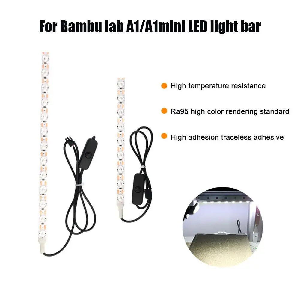 For-Bambu-Lab-A1-A1-Mini-LED-Light-Strip-6500k-Strong-LED-Source ...