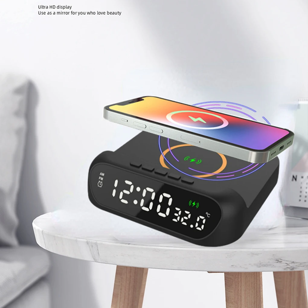 Modern-Digital-Table-Clock-With-Intelligent-Alarm-Function-And-Ringing ...
