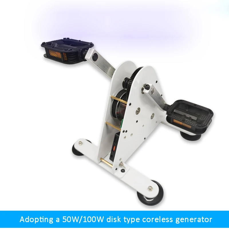 Portable Foot Pedal Generator Spinning Bike Dual USB Charging Output ...