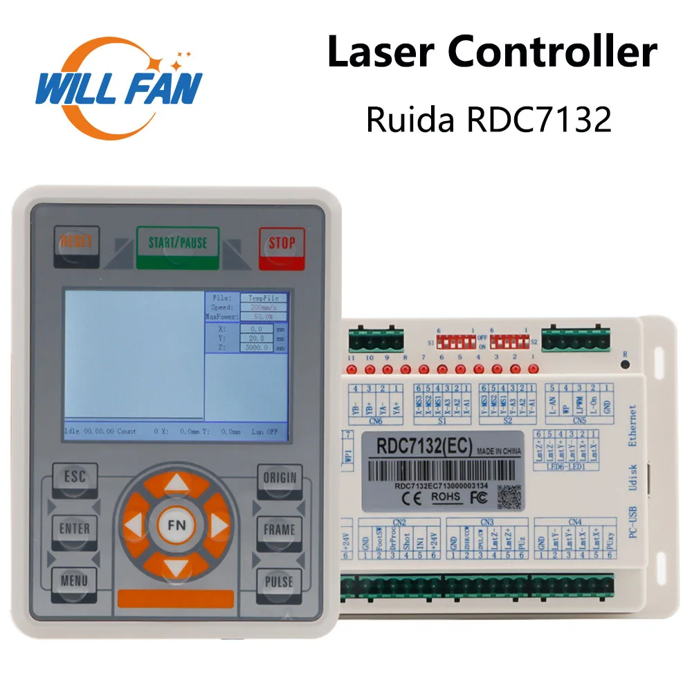 Will Fan Ruida Rdc7132g Drive-controller System Integrated For Co2 ...