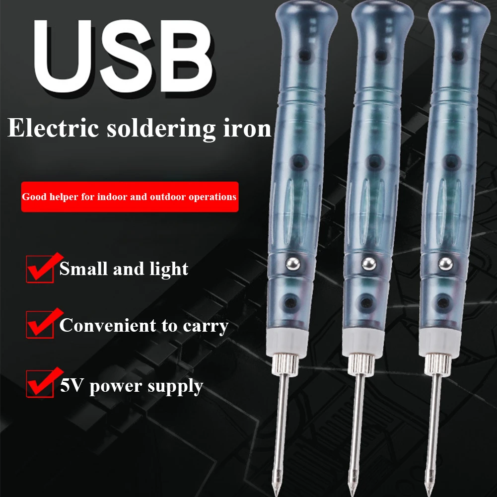 Portable Usb Soldering Iron Professional Electric Heating Tools Rework ...