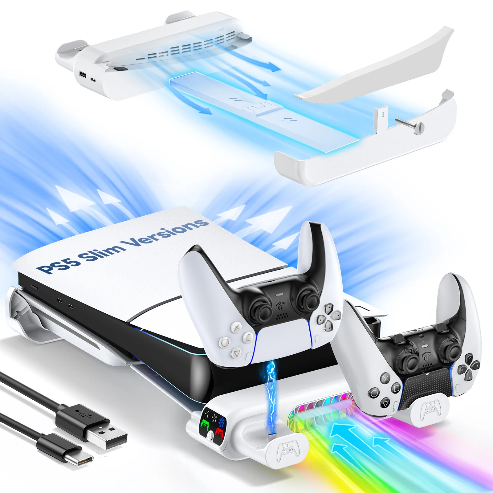 for-PS5-Slim-Console-Horizontal-Cooling-Stand-PS5-Slim-Controller ...