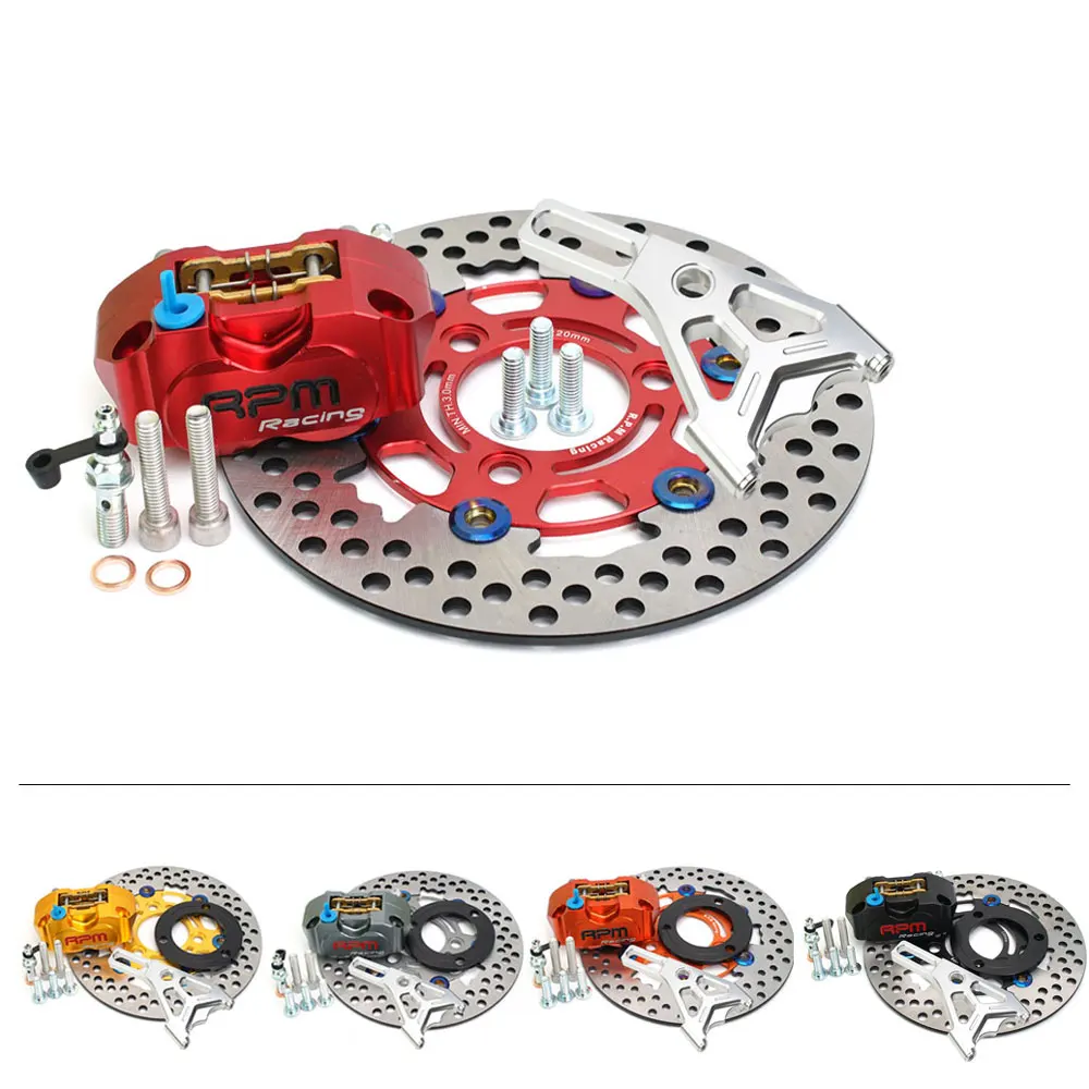Rotor Disc Mounting Caliper Motorcycle | Universal Rear Motorcycle Disc ...