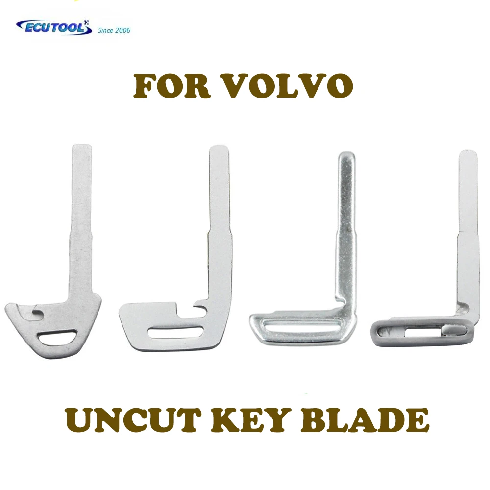 ECUTOOL-Uncut-Smart-Remote-Metal-Key-Blade-Emergency-Key-HU101-for ...