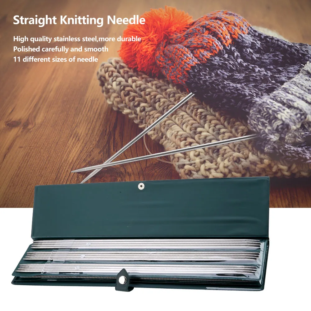 25cm/36cm Multi size Straight Knitting Needle Handcraft Sweater Weave ...