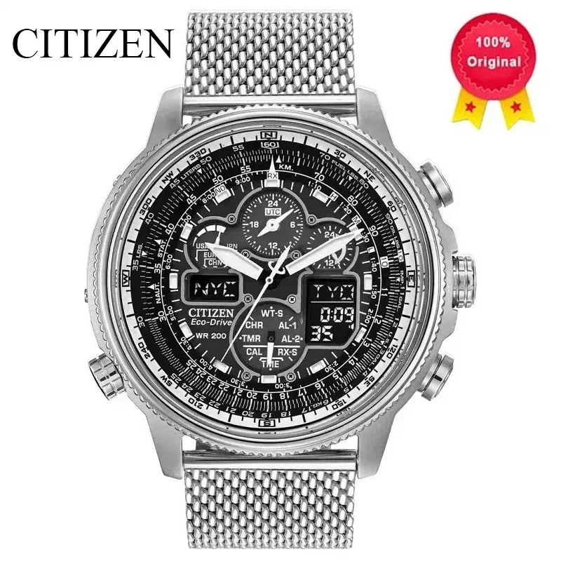 CITIZEN-Imperme-vel-rel-gio-esportivo-mec-nico-a-o-inoxid-vel-de-luxo ...