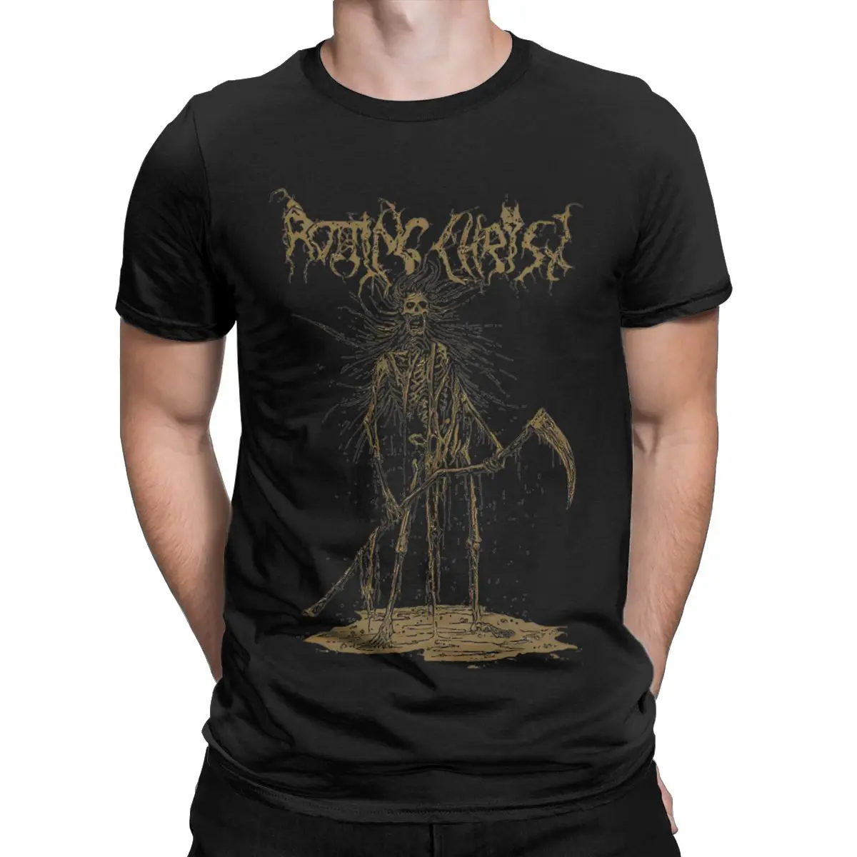 Summer-Men-Women-Rotting-Christ-Metal-Music-Band-Shirt-Outfits-Pure ...