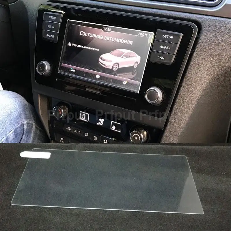 Tempered-Glass-Screen-Protector-For-Skoda-rapid-Swing-3-2018-6-5-inch ...