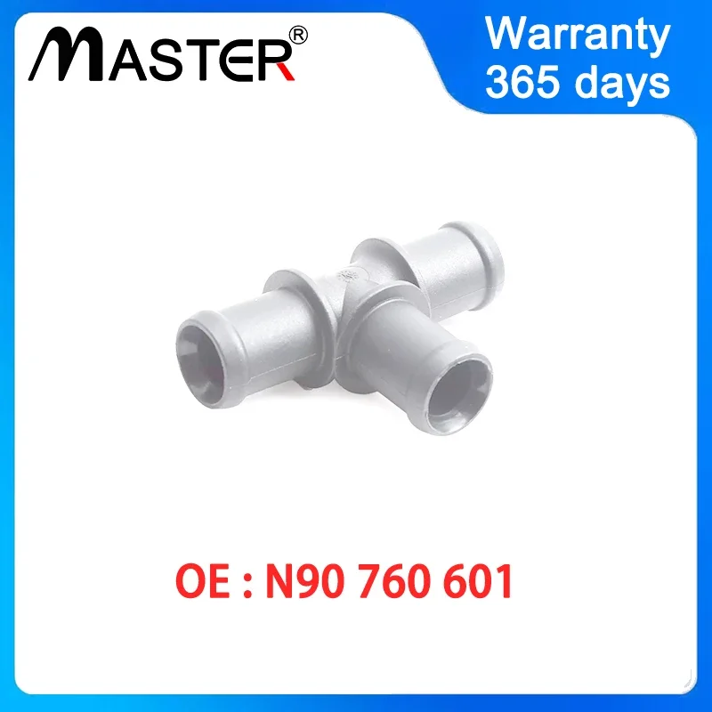 Aluminum T-Piece Radiator Hose Connector N90760601 701819876 Fit for ...