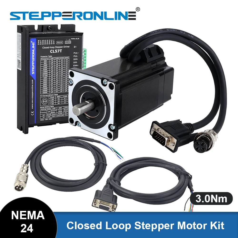 STEPPERONLINE-Nema-24-Closed-Loop-Stepper-Motor-Kits-3Nm-and-Stepper-Driver-CL57T-with-2PCS-1.jpg