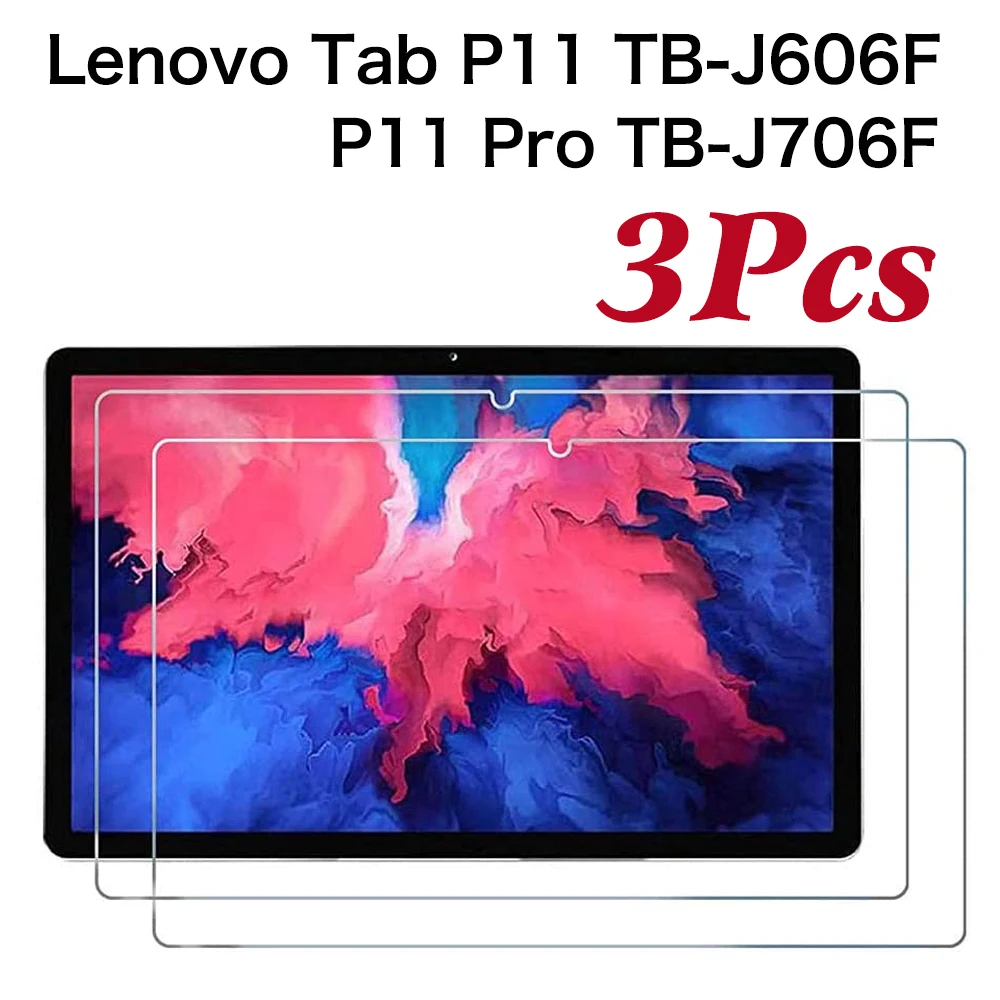 3Pcs-Tempered-Glass-Membrane-For-Lenovo-Tab-P11-Pro-11-5-TB-J706F ...