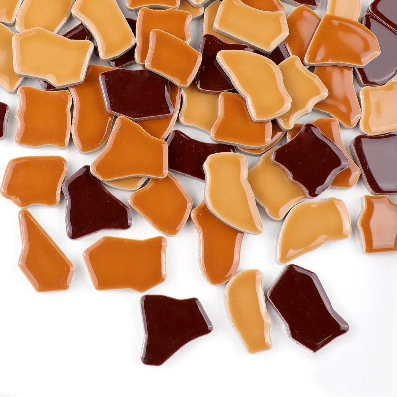Mosaicos de porcelana poligonales de 115 g/4 oz (aprox. 22 a 25 piezas ...
