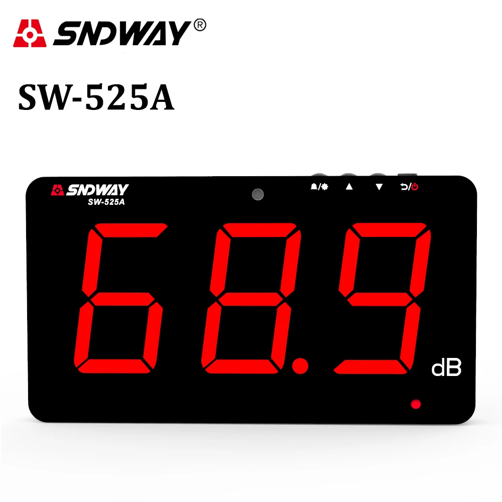 Digital-Sound-level-meter-30-130db-large-screen-display-Restaurant-Bar ...