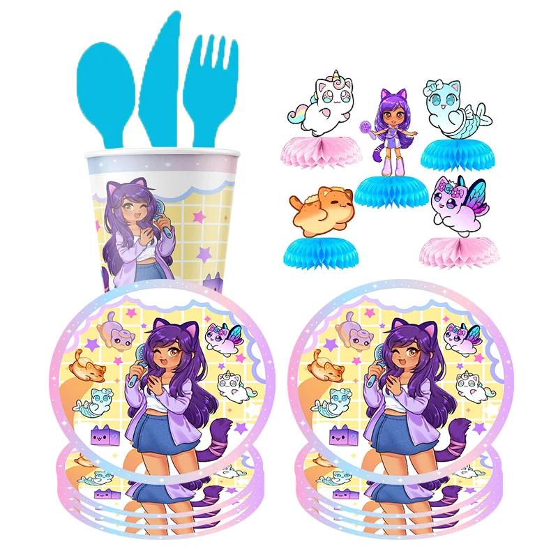 Disney-carnival-Aphmau-Theme-Baby-Shower-Party-Decoration-Birthday-Sets ...