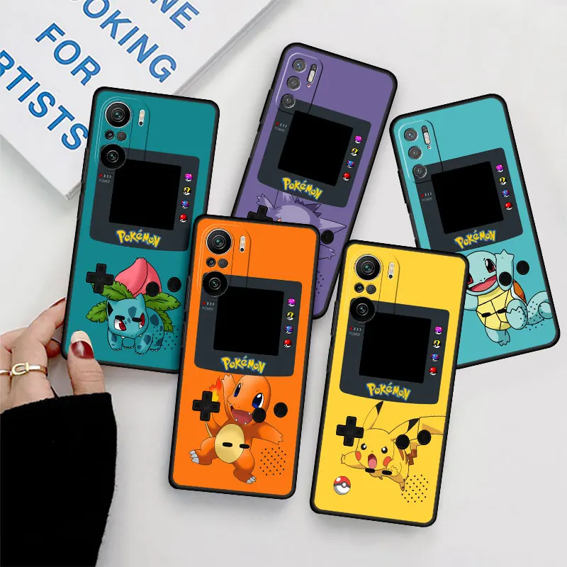 Funda de silicona Gengar Pokémon Pikachu para Xiaomi Redmi Note 11, 10 ...