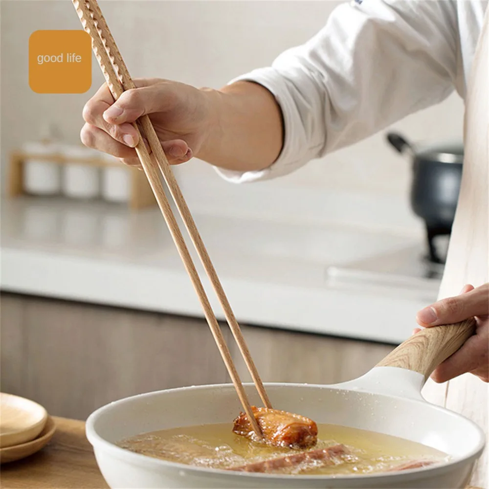 Chopsticks-Japanese-Fried-Cooking-Frying-New-Beech-Household-Gadgets ...