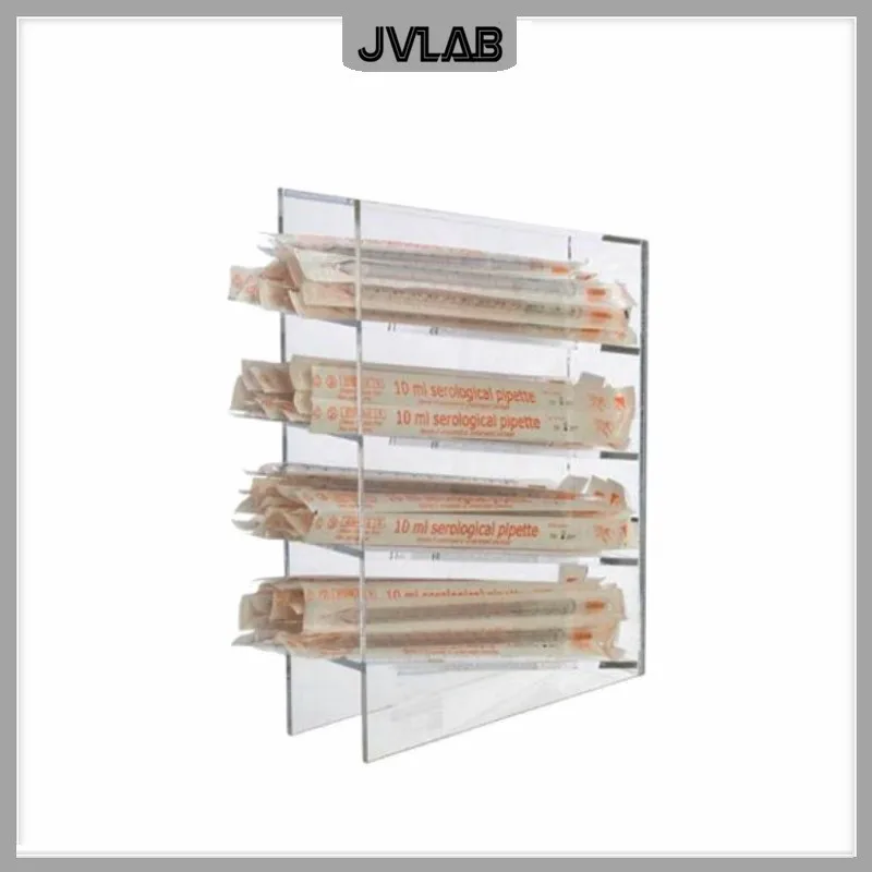 Manual Acrylic Serological Pipet Racks Plexiglass Graduated Pipette ...