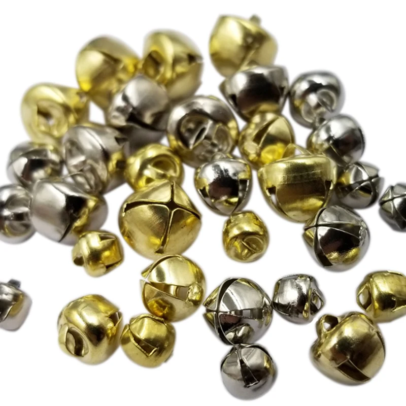 6-8-10mm-Metal-Christmas-Jingle-Bells-Decoration-Pendants-DIY-Craft ...