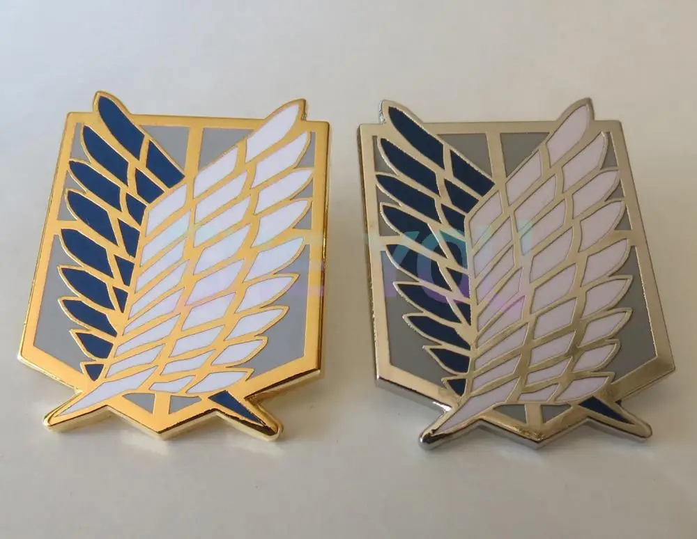 Survey Corps Logo Metallic