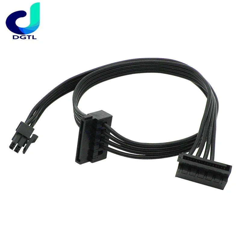 1pc-45CM-Mini-4-Pin-To-2-Sata-SSD-Power-Supply-Cable-for-Lenovo-M410 ...