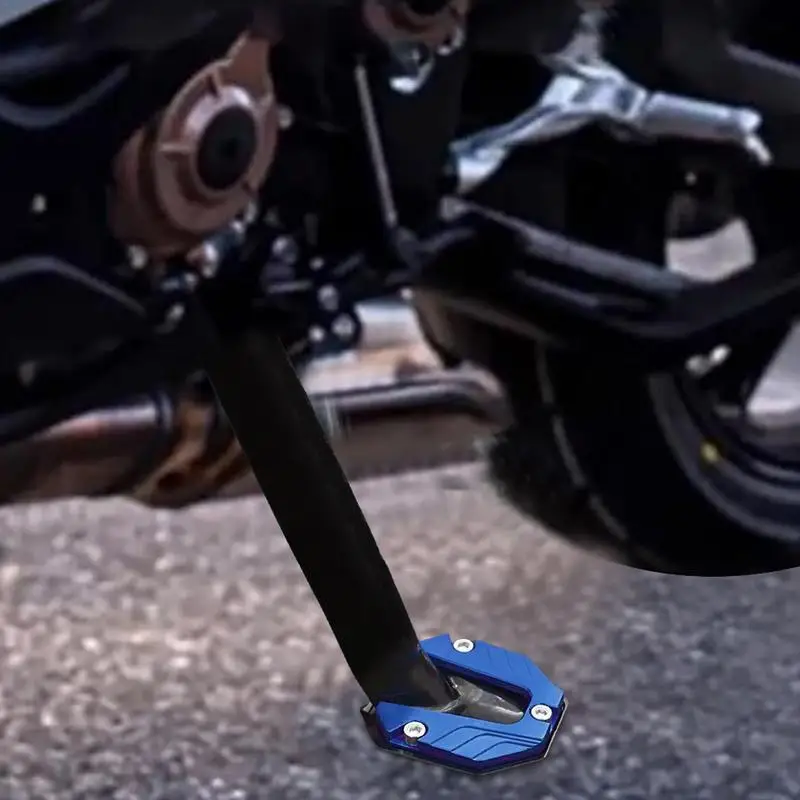 Motorcycle-Kickstand-Extender-Foot-Side-Stand-Extension-Pad-Support ...