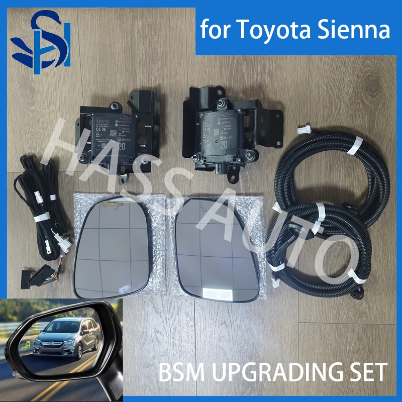 For-TOYOTA-Sienna-BSM-RCTA-Blind-Spot-Monitoring-System-Set-Rearview ...