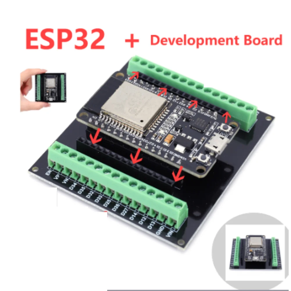 1Set-ESP32-Development-Board-Expansion-Board-Compatible-with-ESP32-WiFi-Bluetooth-module-NodeMCU ...
