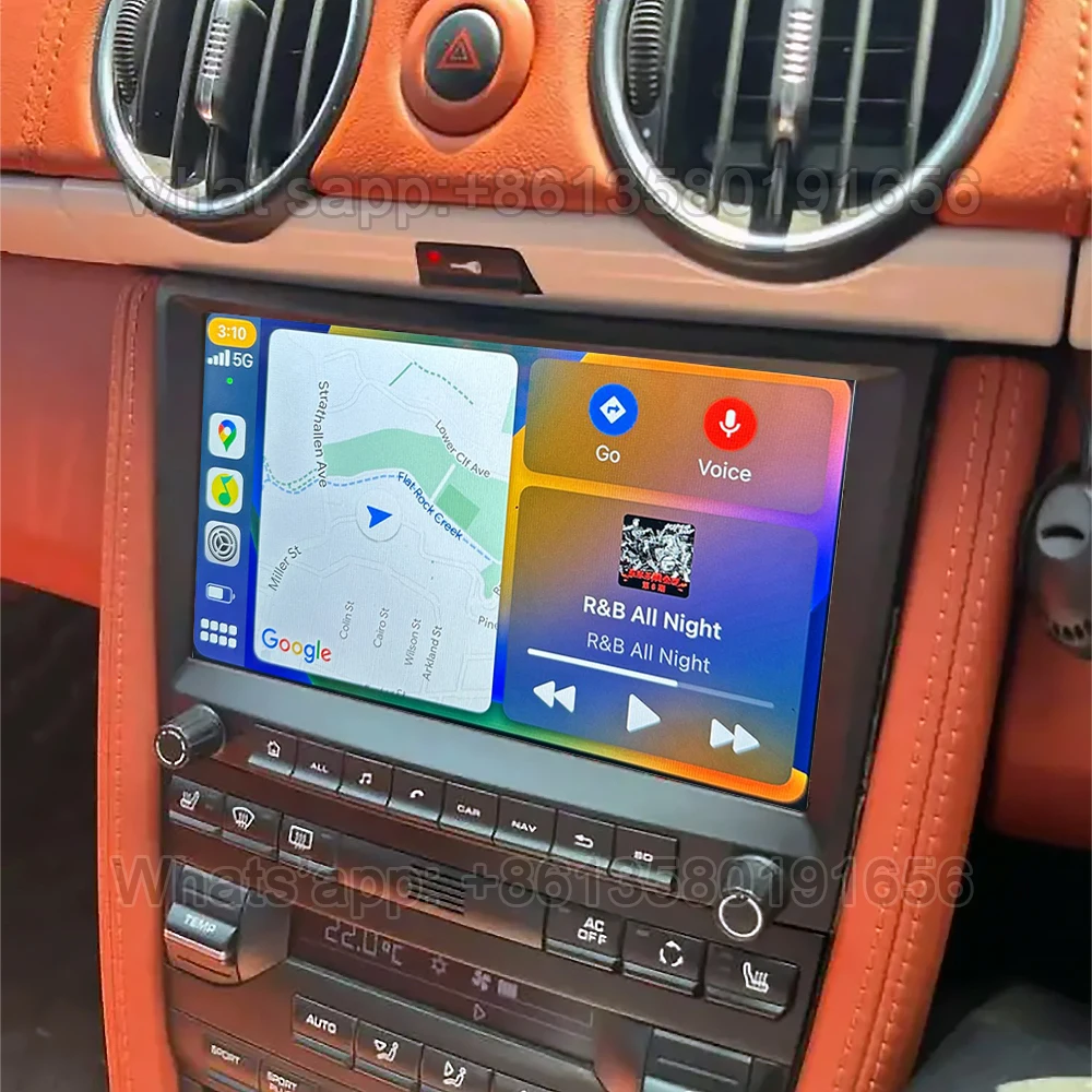 Android-Player-Multimedia-GPS-Radio-Carplay-for-Porsche-987-911-997 ...