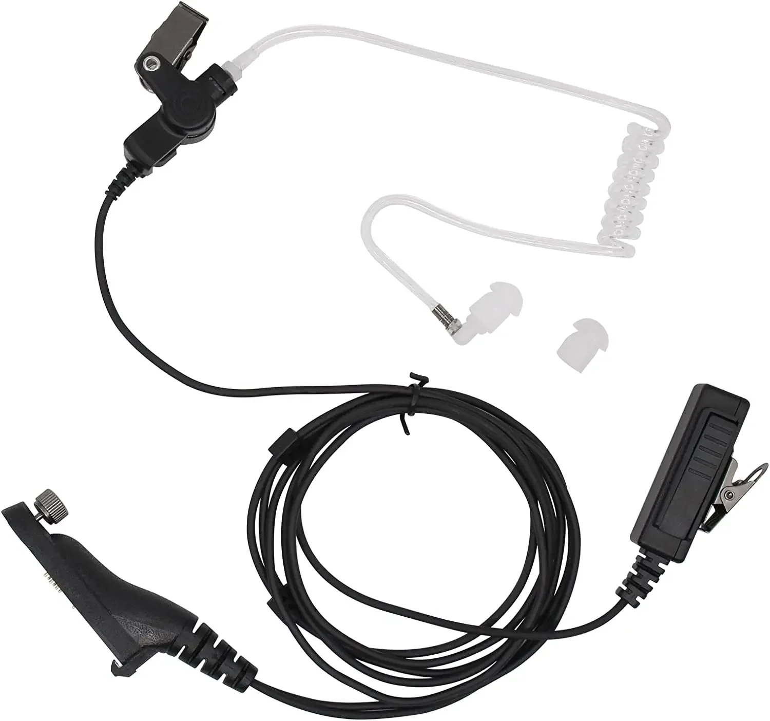 2-Wire-Surveillance-Headset-with-PTT-Mic-fit-for-Motorola-DGP8050E ...
