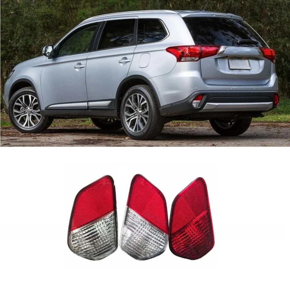 1 Piece 2015-2020 Rear Fog Light for Outlander Rear Bumper Lamp for ...