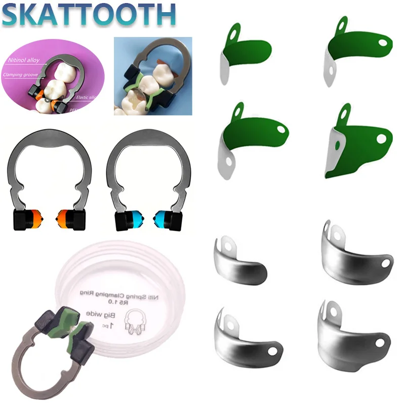 Non-Stick-Dental-Matrix-Bands-M4-2-0-and-Metal-Matrix-Band-M4-Matrices ...