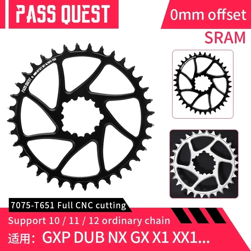 PASS-QUEST-for-0mm-Offset-Chainring-Wide-Narrow-Teeth-Chainwheel-28-30 ...