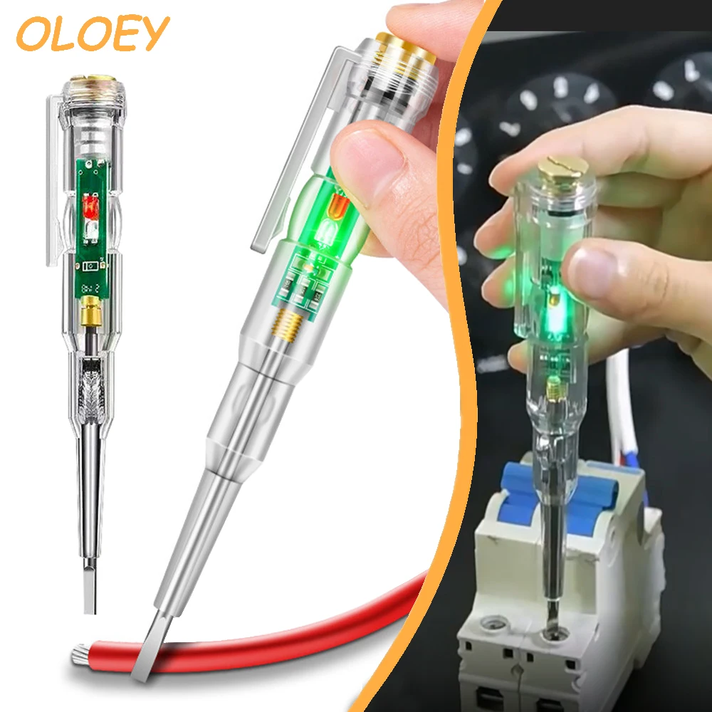 1-2-3pcs-Intelligent-Voltage-Tester-Pen-With-LDE-Induction-Power ...