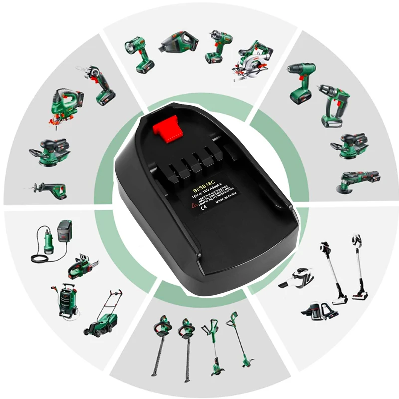 Bosch Blue Green Battery Adapter 18v | Bosch Professional Adapter - 18v ...