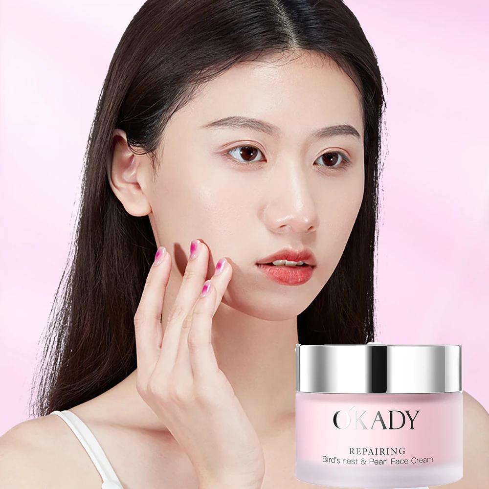 버드 네스트 펄 럭셔리 리페어 크림 안티 링클 페이셜 세럼 화이트닝 로션 오일 컨트롤 페이스 퍼밍 페이스 크림 스킨 케어