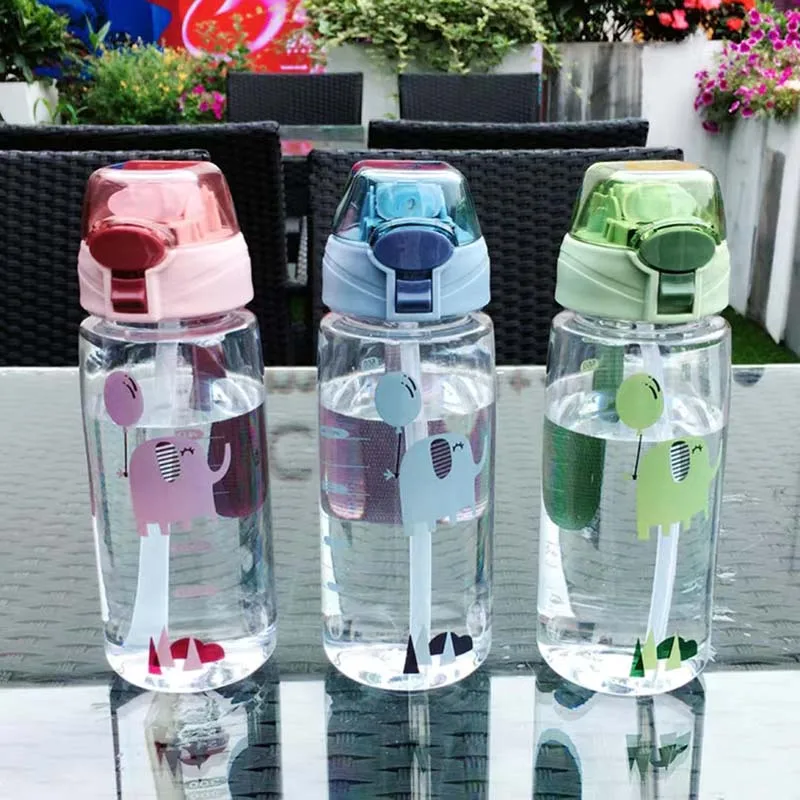 Eco-friendly Kids Water Bottle 520ml Sport Child Student Children Leak ...