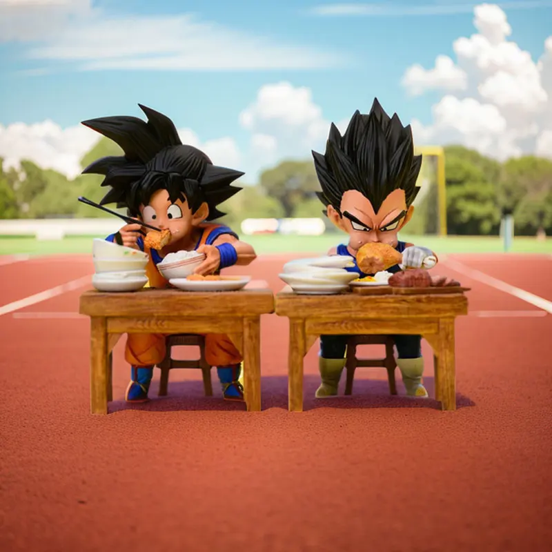 8cm-Dragon-Ball-Son-Goku-Vegeta-Figure-eating-Anime-Eat-Food-PVC-Action ...