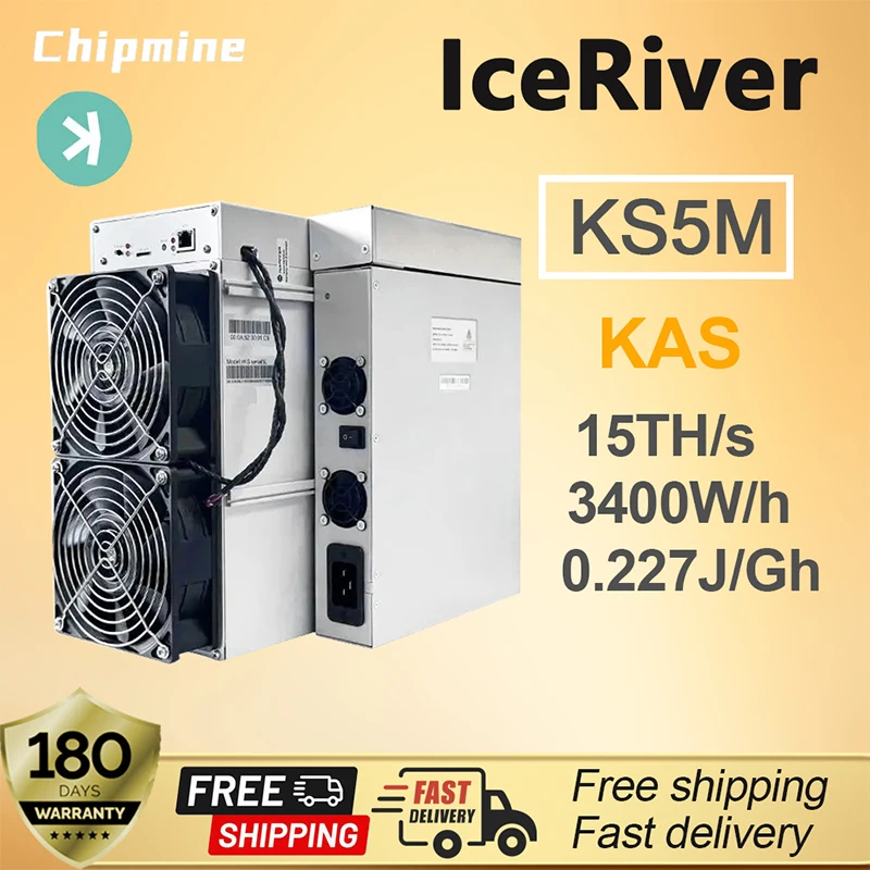 IceRiver-KAS-KS5M-15TH-s-3400W-h-Mining-Machine-Kaspa-Coin-Miner ...