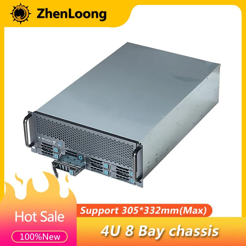 ZhenLoong-Server-Chassis-Storage-Case-8-Bay-Rackmount-Hot-Swap-HDDs-SAS ...